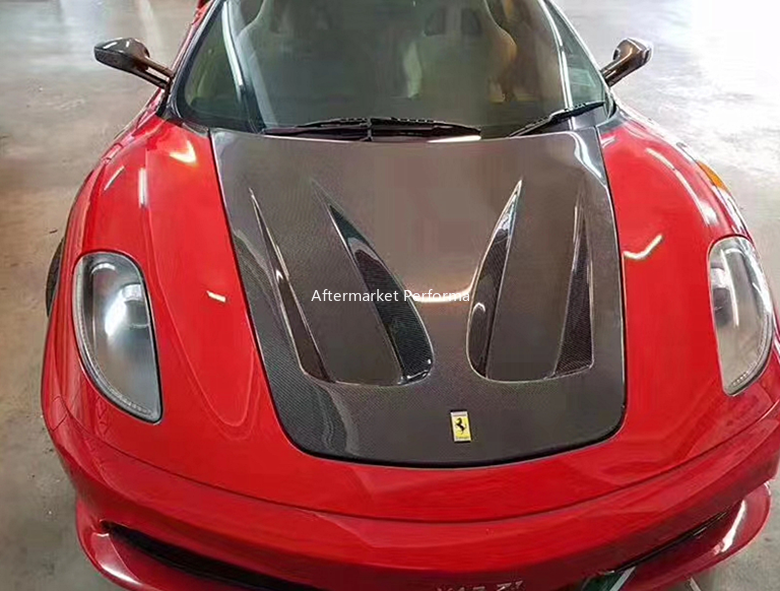 FIT FOR FERRARI F430 FRONT LIP REAR BUMPER SPLITTER SIDESKIRTS SPOILER ...