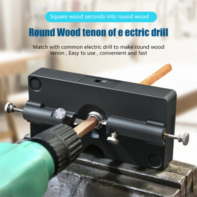 Dowels Making Tool & Hole Saw Round Tenon Rod Woodworking Dowel Making ...