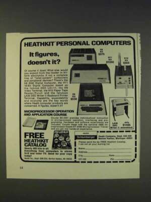 1977 Heathkit Personal Computer Ad - H8, H11, H10, H9 | eBay