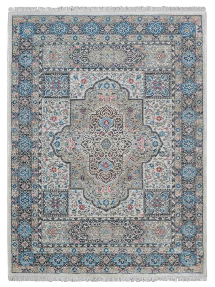 Machine Woven Cross Weave Polyester Area Rug Oriental Multicolor BBH ...