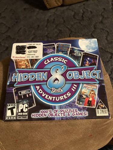Hidden Object Classic Adventures III 3 Game 8 Pack PC Windows XP Vista ...
