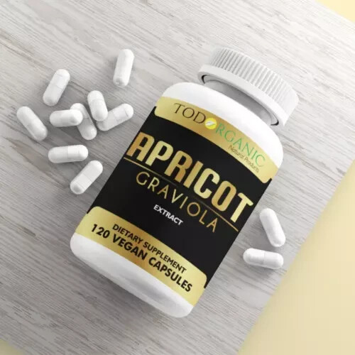 Graviola and Apricot Extract Dietary - Supplement 120 Vegan Capsules | eBay