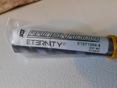 RAINSHADOW ETERNITY 10'6" 4 pc. 4 wt. flyrod blank for rod building | eBay