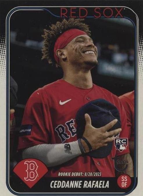 2024 Topps Update Series - Rookie Debut Ceddanne Rafaela #US110 Vintage ...