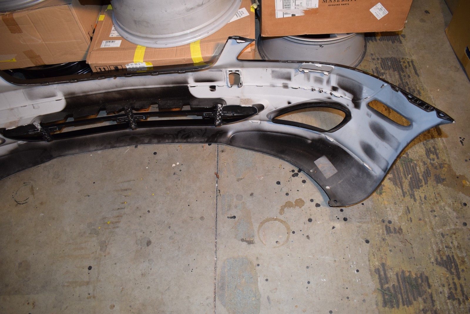 2007 2008 2009 MERCEDES S CLASS W221 FRONT BUMPER COVER FACTORY OEM ...