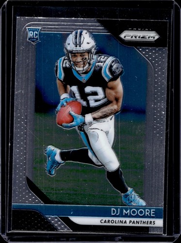 DJ MOORE 2018 Panini Prizm Football Rookie Card #207 RC | eBay