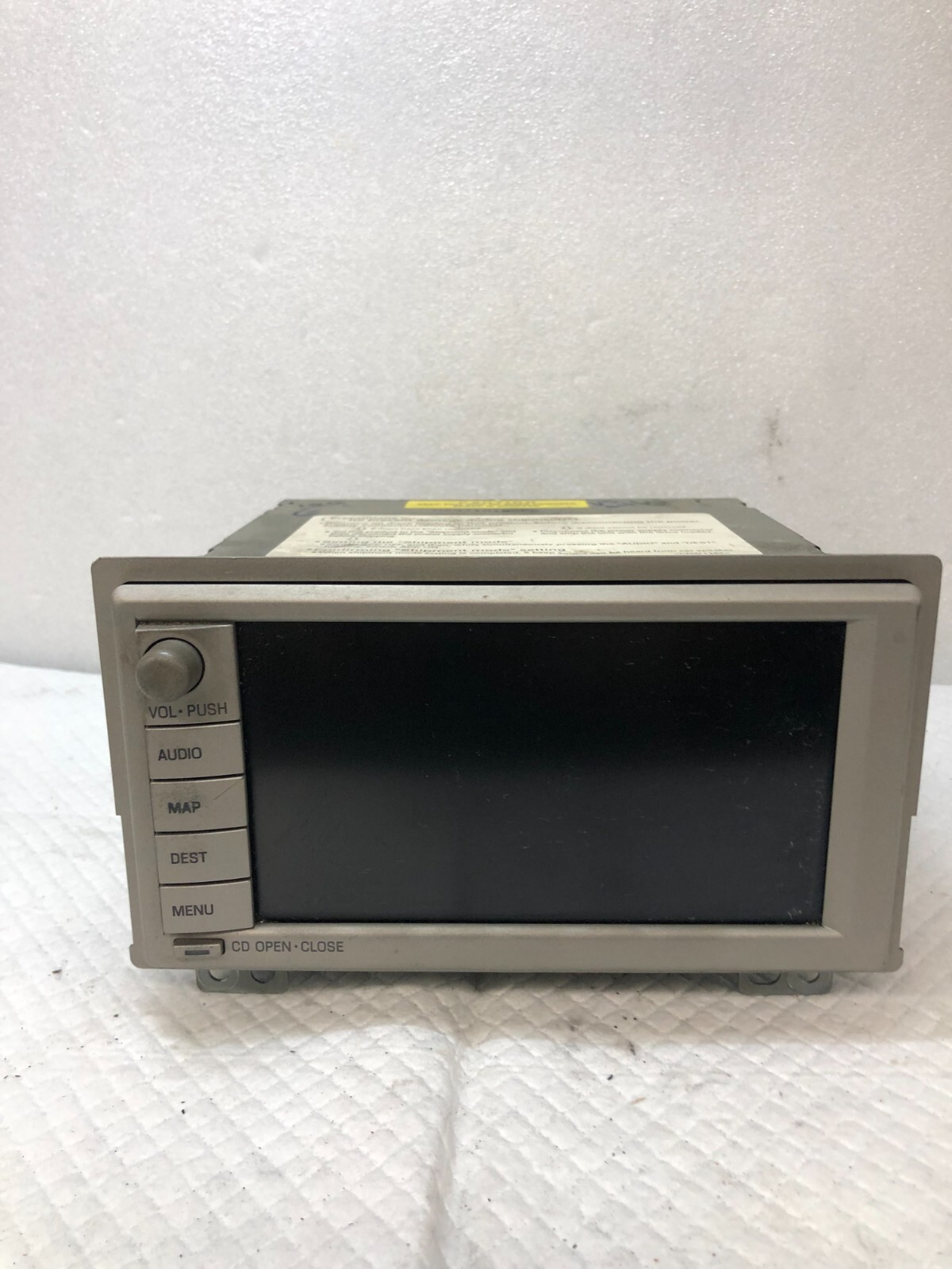 2003-2004 Lincoln Navigator Radio Stereo Player Navigation Display ...