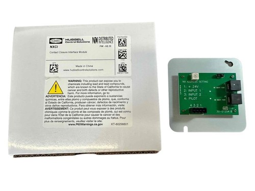 NEW Hubbell NXCI Contact Closure Interface Module NX Distributed ...