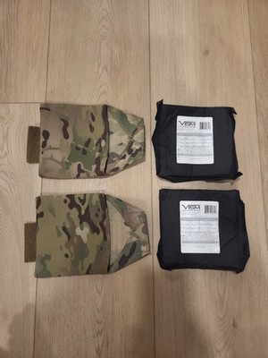 Ferro Concepts Multicam Side Plate Pocket 6x6 W/ Lvl 3a Soft Armor Side ...