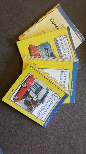 ABEKA High School Consumer Mathematics 2nd Edition 4 Book Lot ...