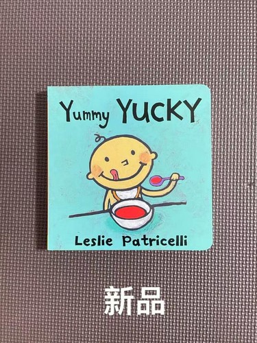 Leslie Patricelli Yummy Yucky Children's Picture Book Board Book Mint ...