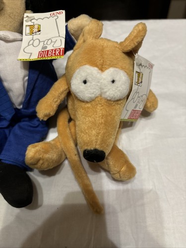 Dilbert Plush Boss & Ratbert Stuffed Toy Doll New with Tags by Gund ...