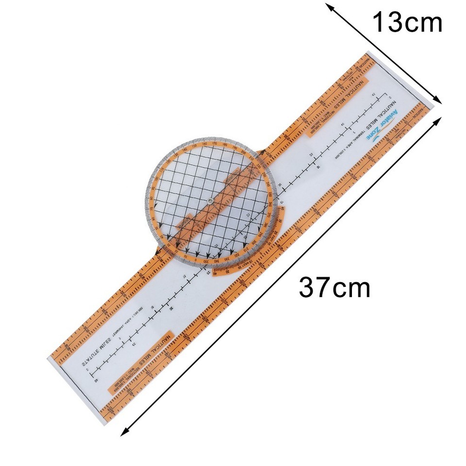 Lightweight Aviation Navigation Tool with Transparent ABS for Easy ...