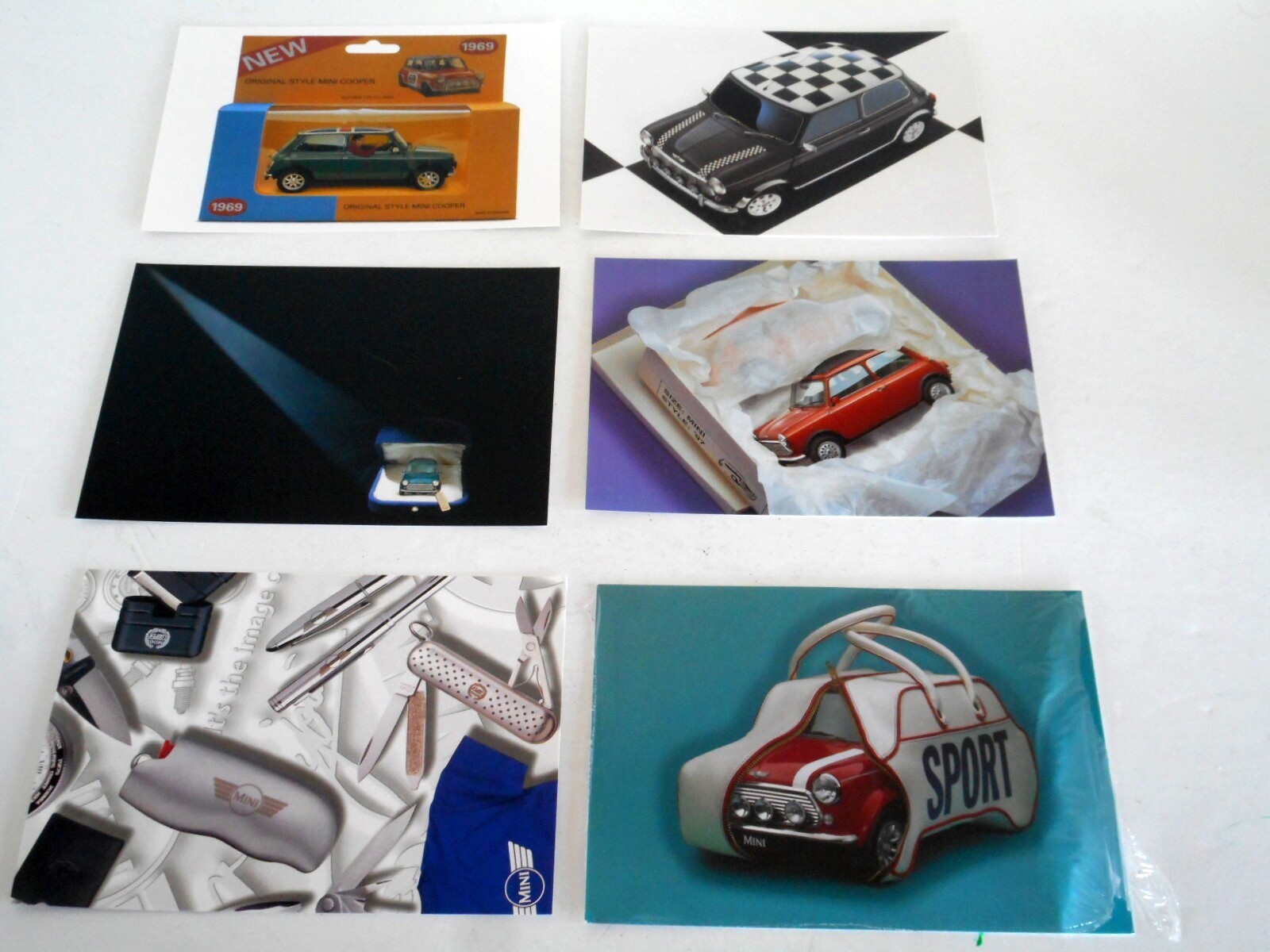 MINI Cooper set of 6 "To Play With" Postcards-Unused | eBay