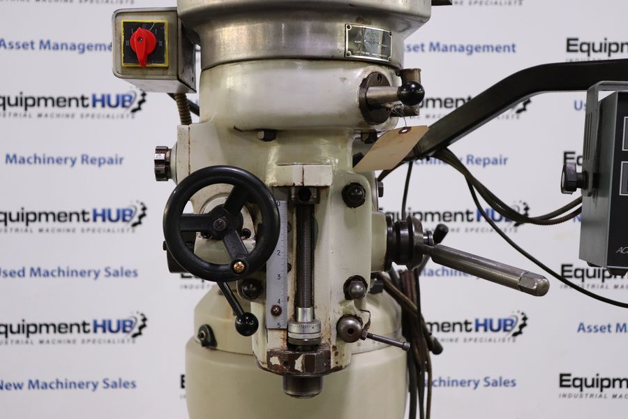 MSC 9" x 42" Vertical Milling Machine w/ Acu-Rite MillMate DRO | eBay