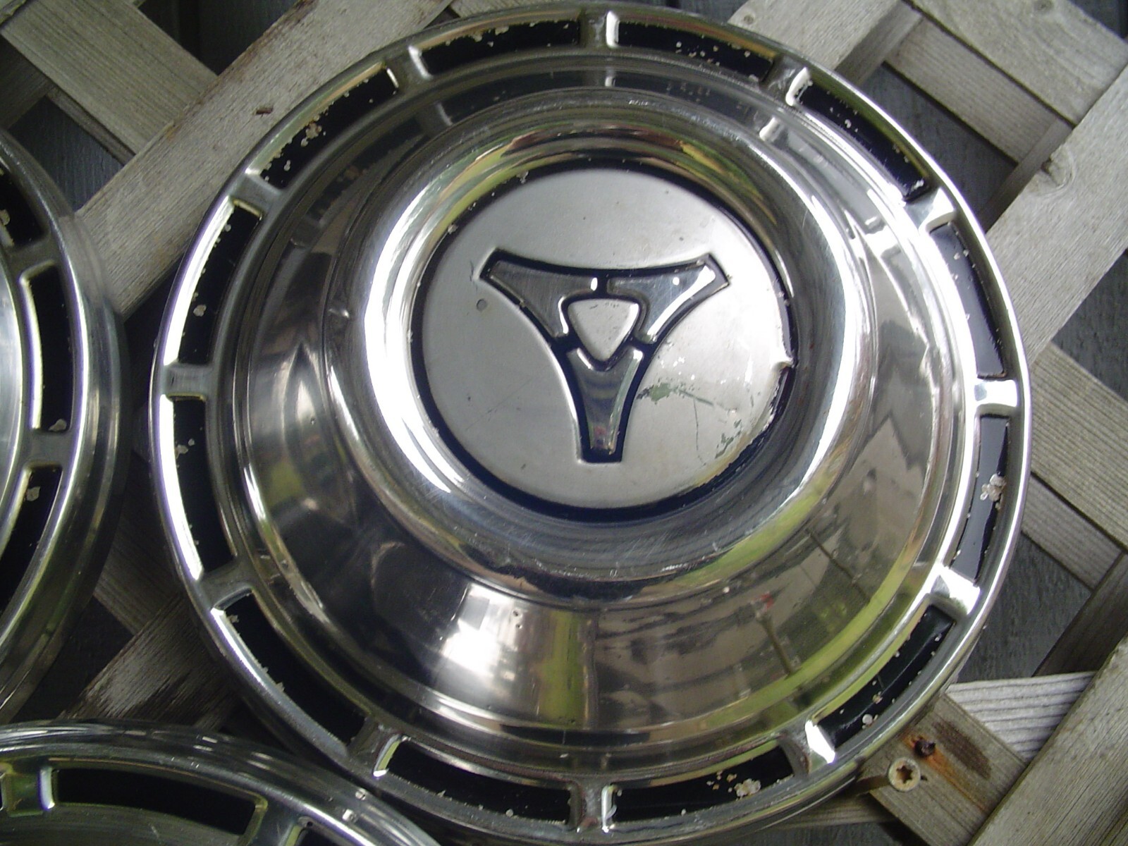 1965 66 1967 PLYMOUTH DODGE CHRYSLER POLICE HUBCAPS WHEEL COVERS ...