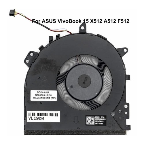 For ASUS 15 A512 A512FA A512FB UA Notebook PC FAN NS85C05-18L30 ...