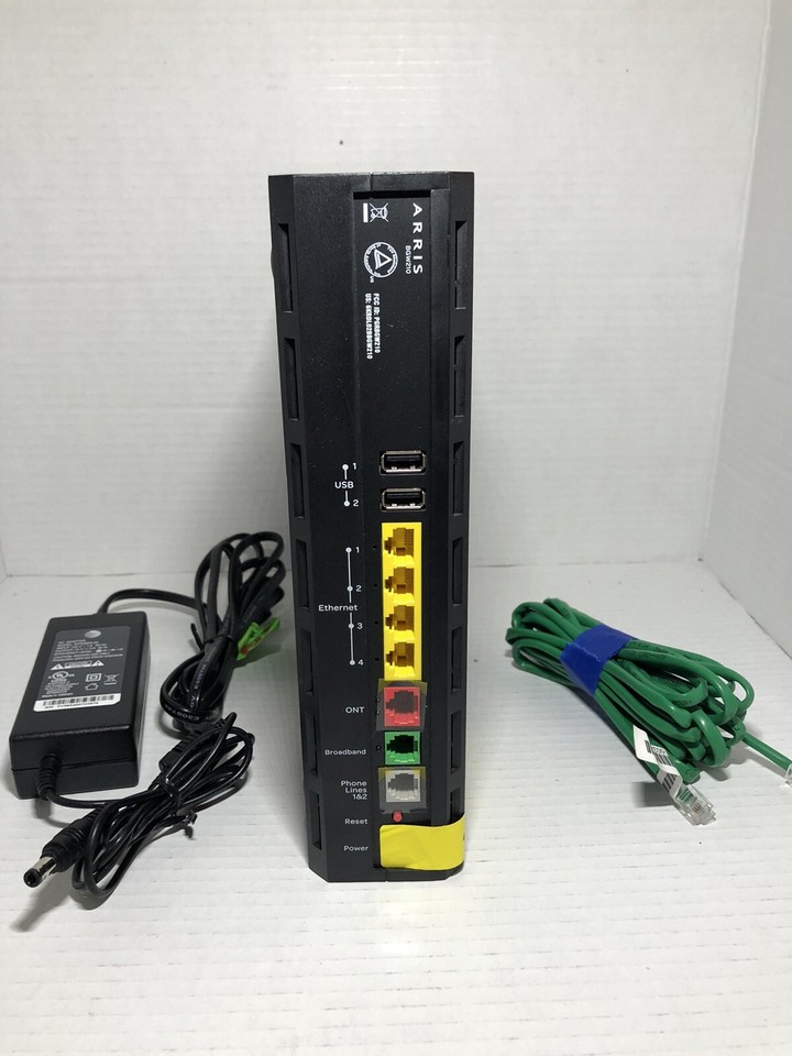 AT&T Arris BGW210-700 Broadband Gateway WiFi Modem Router with Power ...