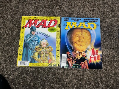 MAD MAGAZINE 1990s LOT OF 2 ISSUE #353 #359 RARE FAST SHIPPING COOL ...