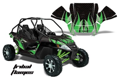 UTV Graphics Kit Decal Sticker For Arctic Cat Wildcat 2012-2016 TRB FLM ...