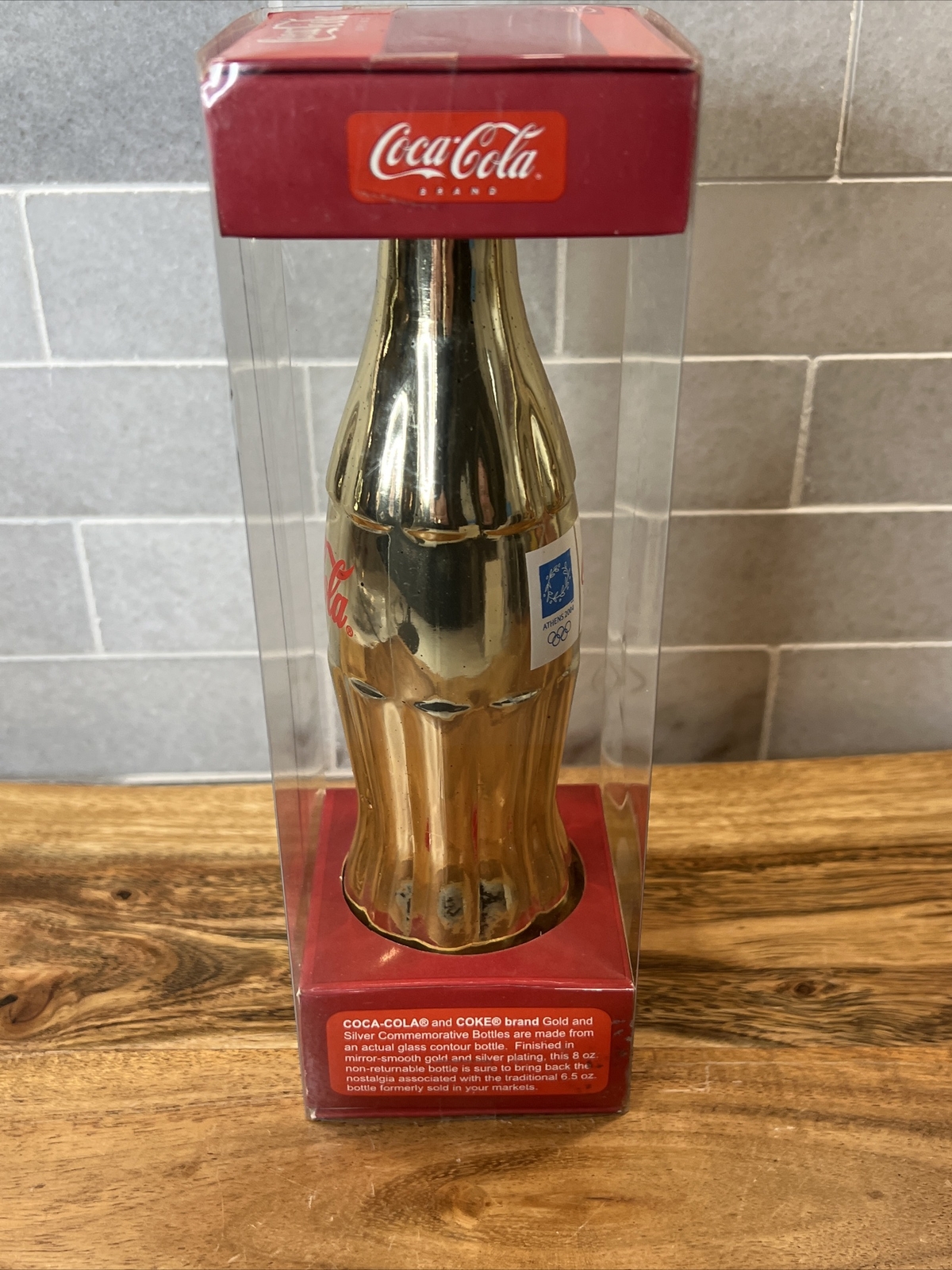 Limited Edition GOLD Coca-Cola Bottle Atlanta Eagle 1996 Olympics ...