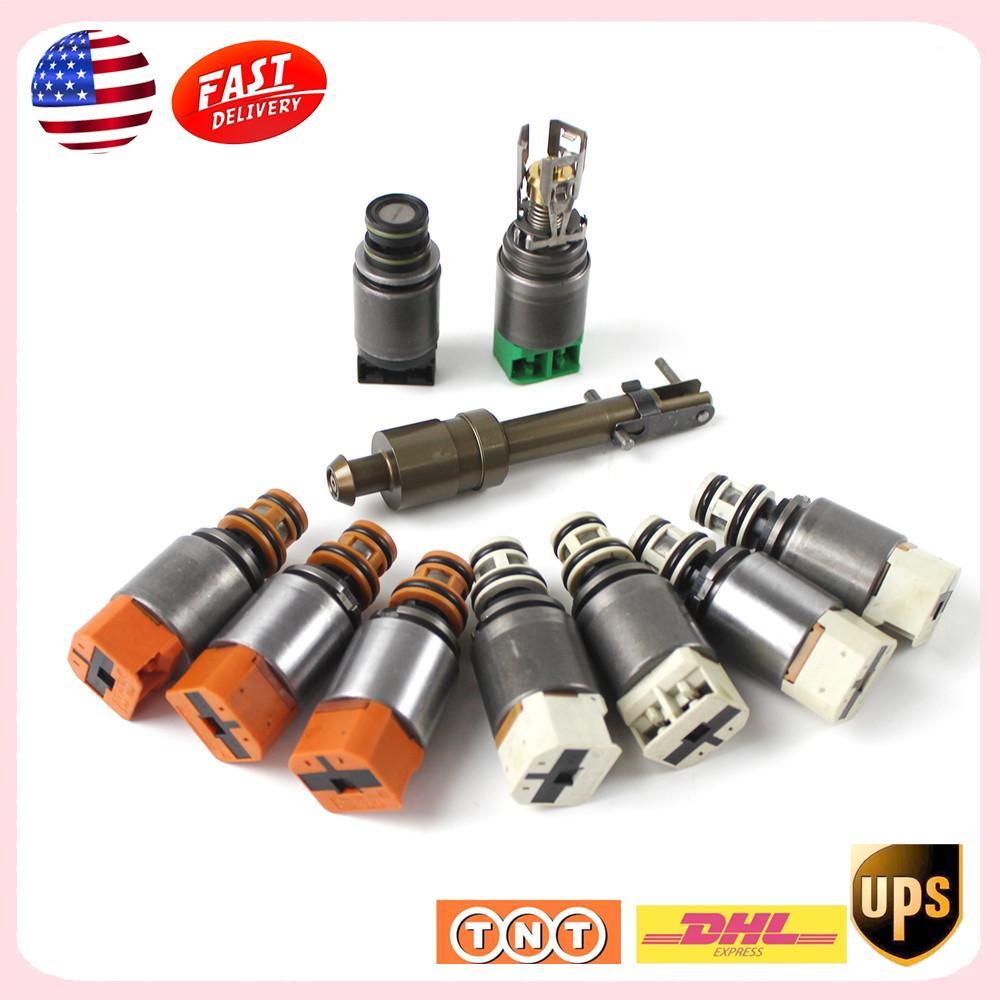 8X Speed Solenoid Kit 8HP70 8HP90 for BMW Mechatronics 1087 298 388 ...
