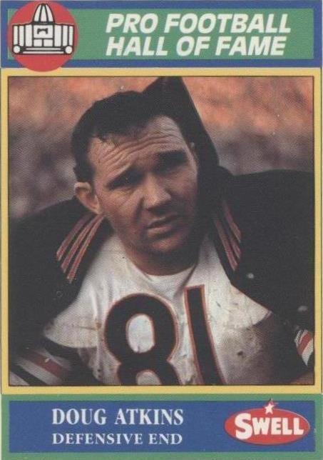 1990 Swell Pro Football Hall of Fame - Doug Atkins #111 for sale online ...