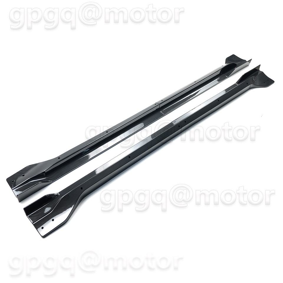 For Jeep Grand Cherokee SRT SRT8/Trackhawk 12-21 Carbon Side Skirt ...