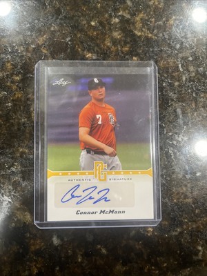 2013 Leaf Perfect Game Showcase Connor McMann auto /50 | eBay