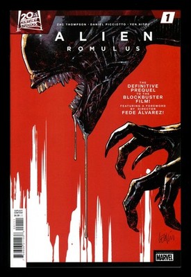 Alien Romulus One-Shot Comic Marvel 2024 Prequel to the Movie Xenomorph ...