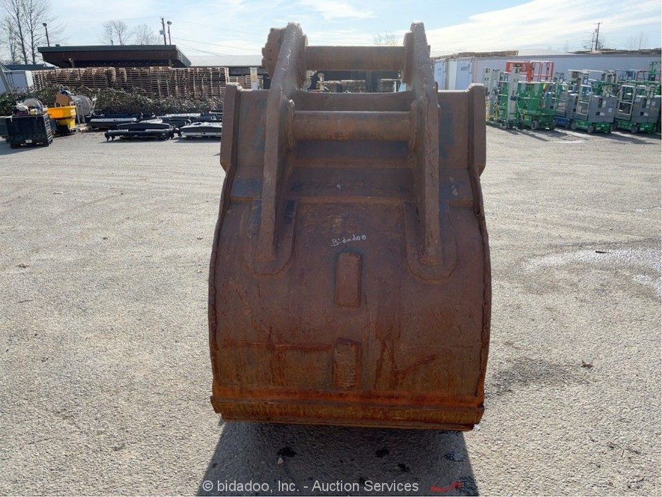 EACO 600 48" 4-Tooth Excavator Mining Digging Bucket Attachment bidadoo ...
