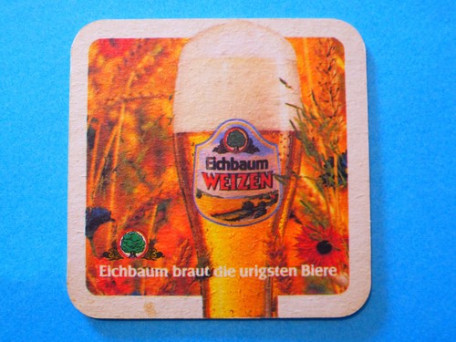 Bière Dessous ~ Weizen Brewed Par Eichbaum Brauereien~ Mannheim ...