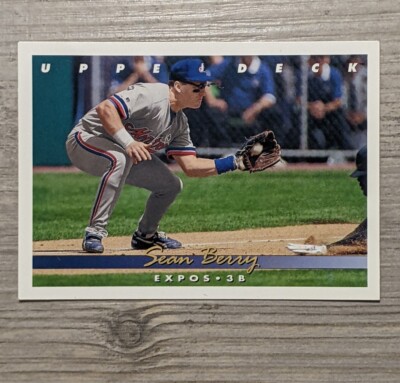 1993 Upper Deck Montreal Expos Baseball Card #644 Sean Berry | eBay