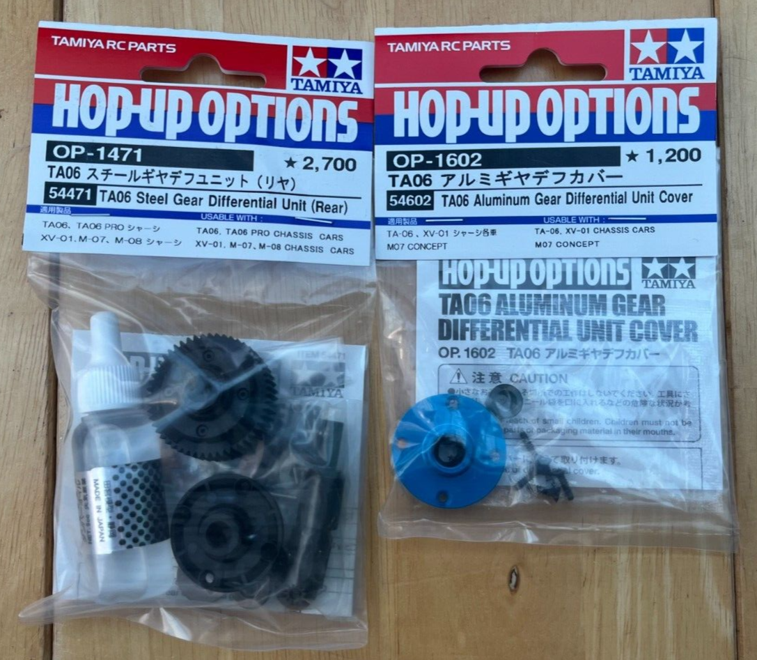 Tamiya 54471 RC Ta06 Steel Gear Diff Unit - Rear for sale online | eBay