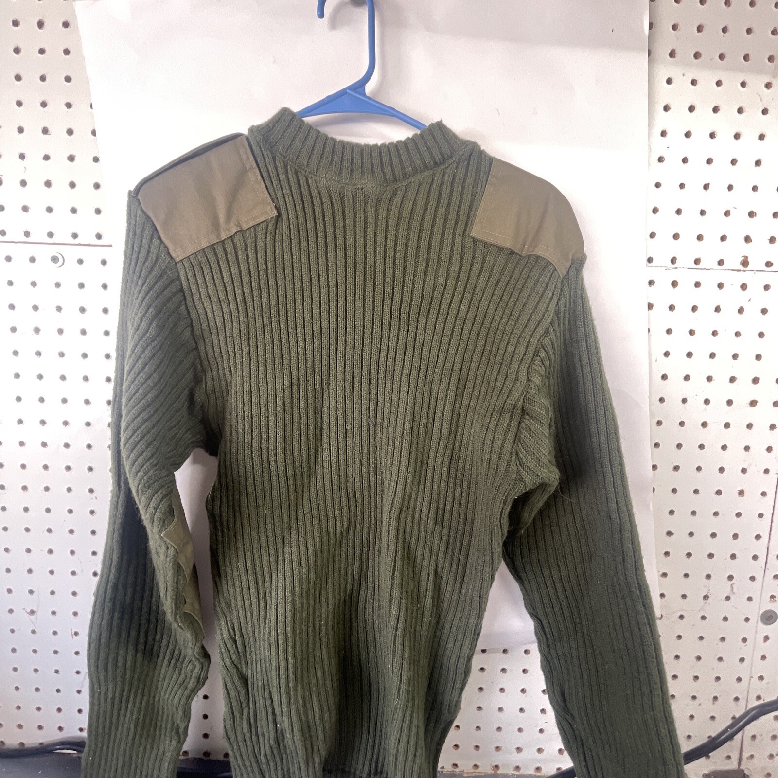 DEFENCE LOGISTIC AGENCY Mens Military Sweater 100% Wo… - Gem