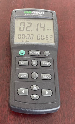 ISO-TECH EMF 1394 Triaxial Gausmeter / Digital Electronic Magnetic ...