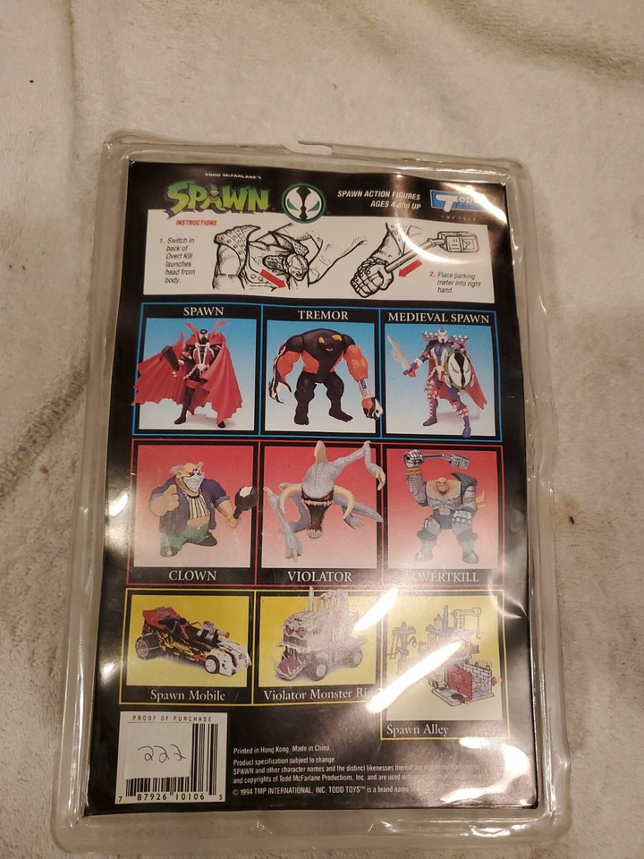 Overtkill Spawn Action Figure NIP 1994 | eBay