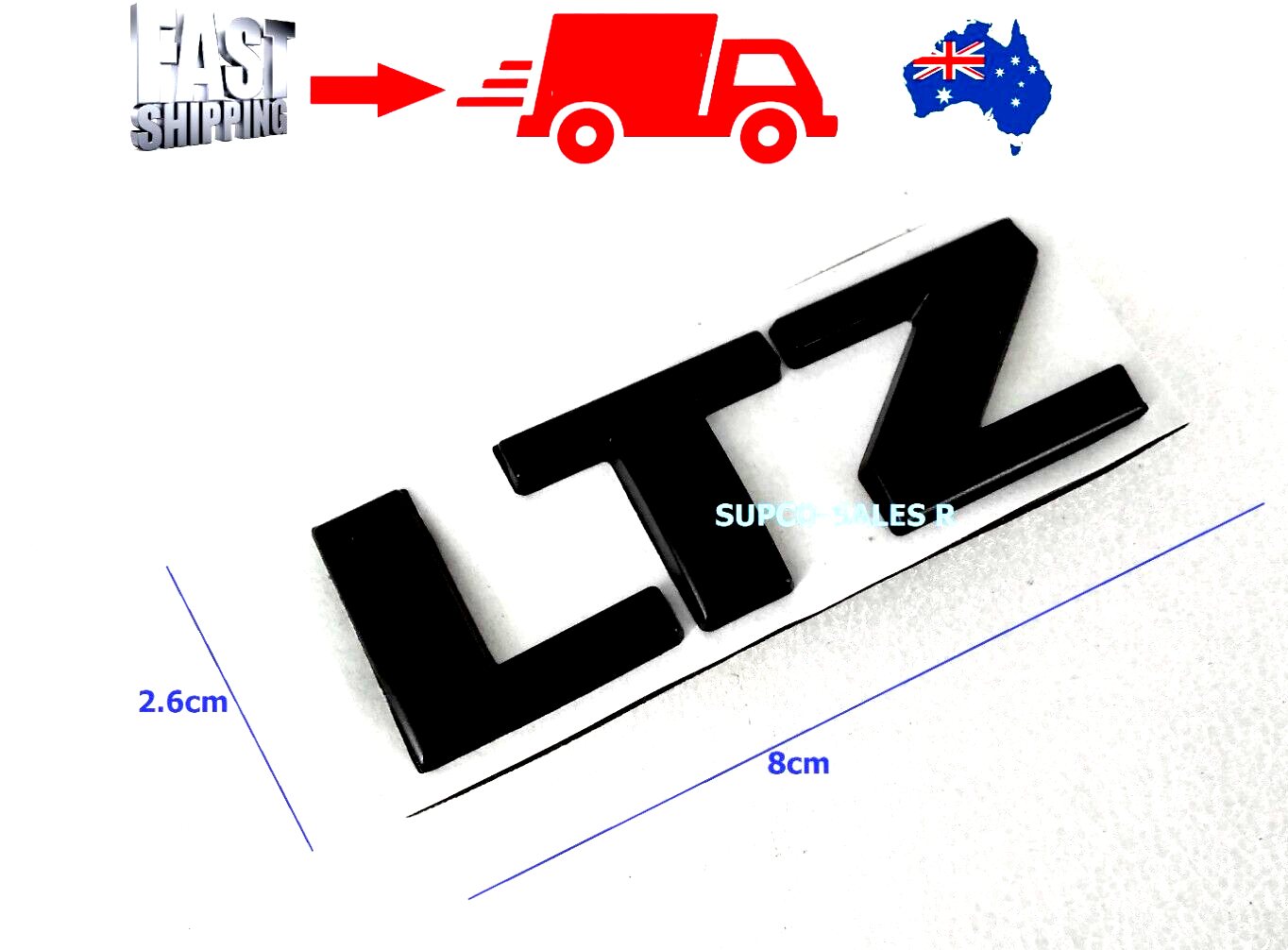 LTZ Badge for Holden Colorado LTZ Cruise 8 x 2.6cm new, zinc alloy ...