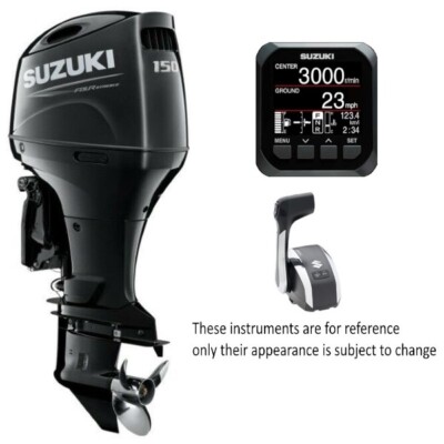 SUZUKI DF 150 APX HP 4 Stroke Outboard Boat Motor Engine X LONG ...