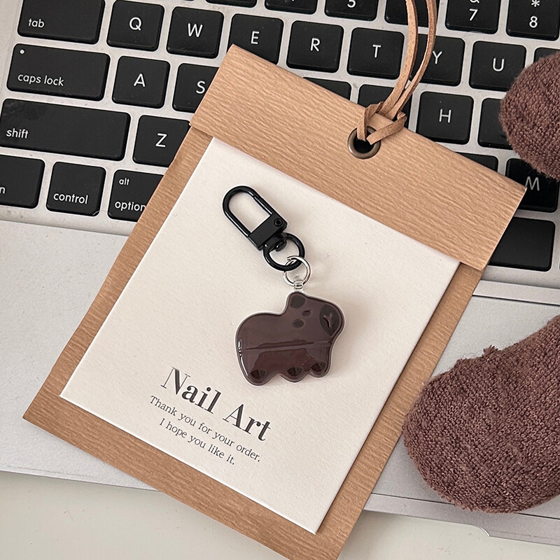 Cartoon Capybara Keychain Lovely Capybaras Keyring Accessories Bag ...