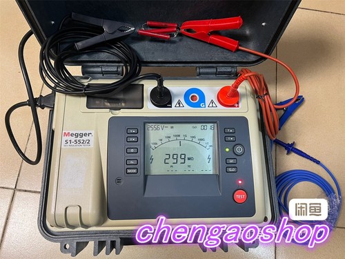 1PC USED Megger S1-552/2 Insulation Resistance Tester (DHLor Fedex) # ...