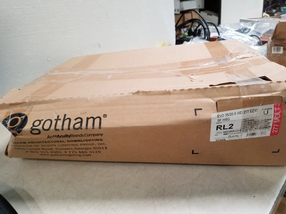 Gotham Lighting Evo 6 Square | Shelly Lighting