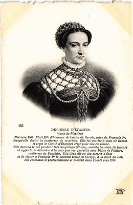 CPA Duchesse d'Étampes Royalty Nobelty (315341) | eBay