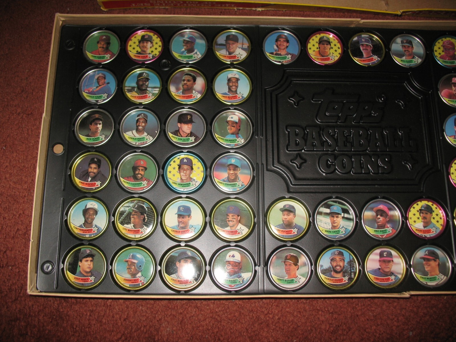 Topps Baseball Coins 1989 ~Complete Set of 60~ | eBay