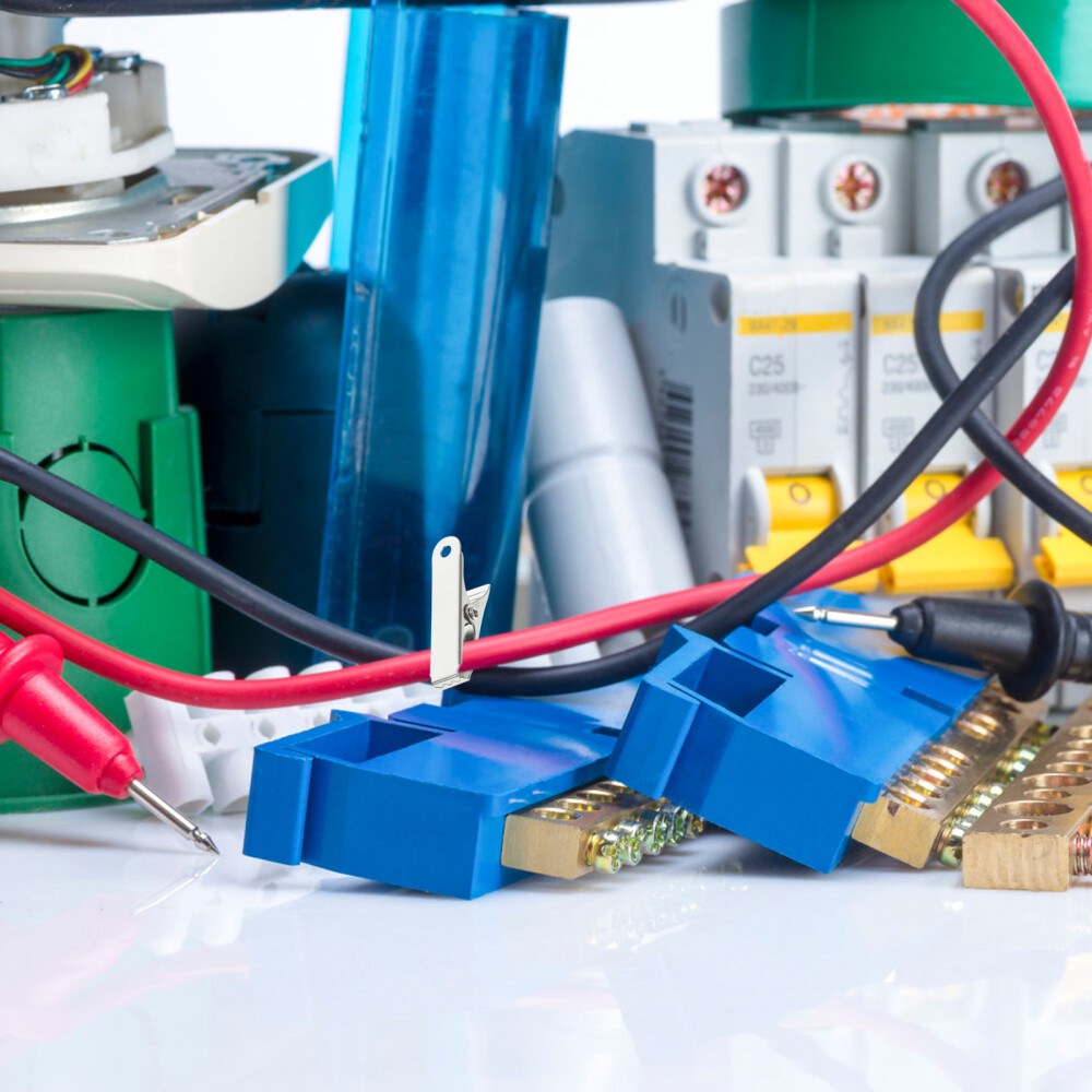 20 Pcs Metal Clips Alligator Electrical Spring Clamps Heavy Duty Tool ...