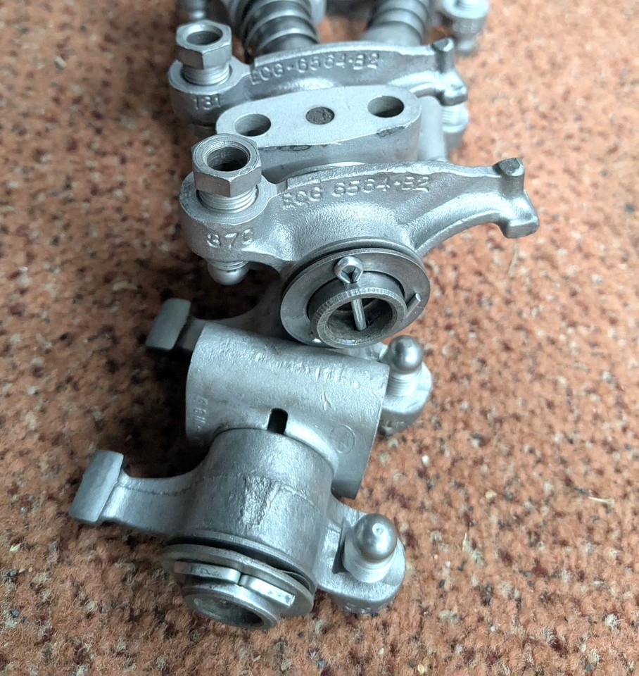 1957 58 FORD THUNDERBIRD Y BLOCK ECG 6564 B2 ROCKER ARM ASSEMBLIES 312 ...