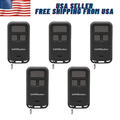 LiftMaster 890MAX 3-Button Mini Garage Door Remote Key Chain – Pack of ...