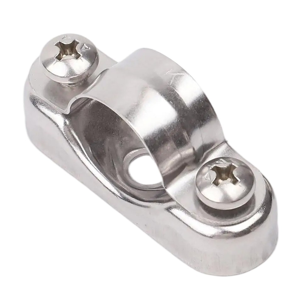 Stainless Steel Pipe Bracket Clamp Set for Electrical and Home Projects ...