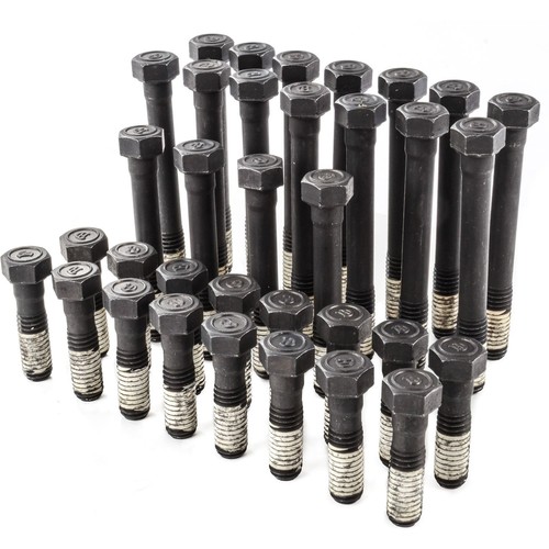 JEGS 83435 Cylinder Head Bolt Kit 1966-2000 Small Block Chevy (except ...