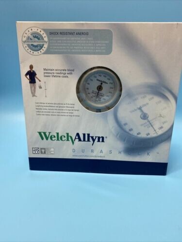 Welch Allyn Dura Shock DS44-11C Sphygmomanometer & Case with Cuff NEW ...